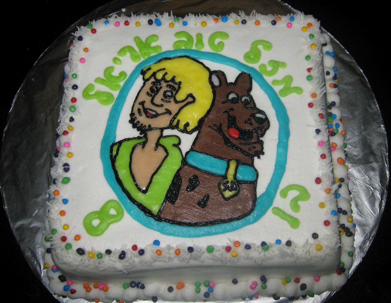 Scooby Doo Cake