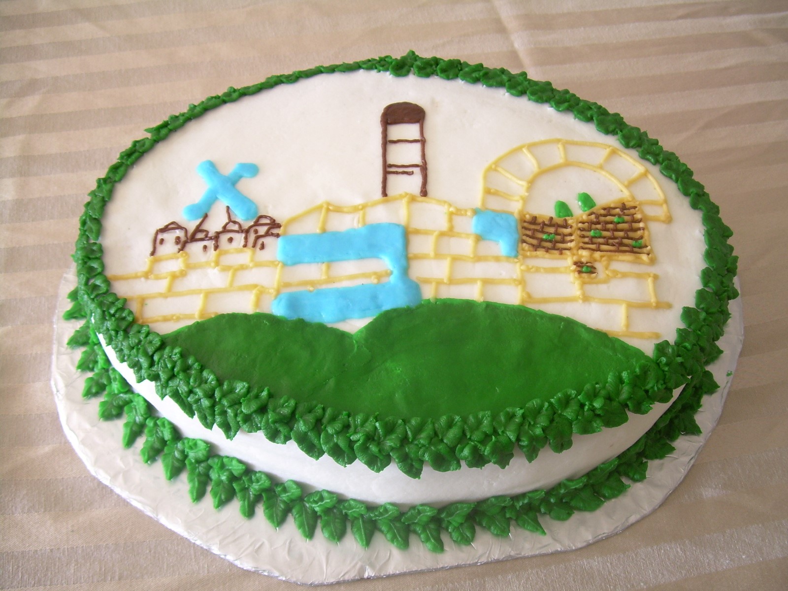 Wedding Monogram Cake