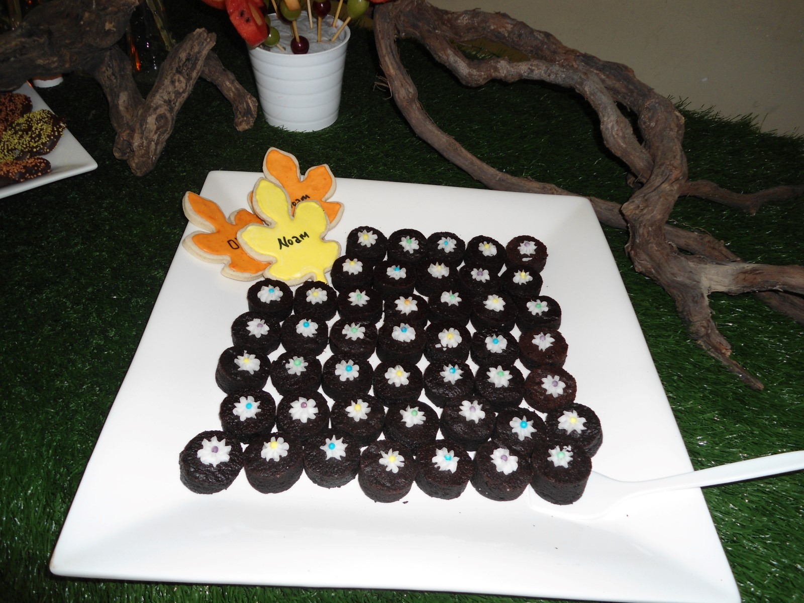 Round Brownies Mini Cakes