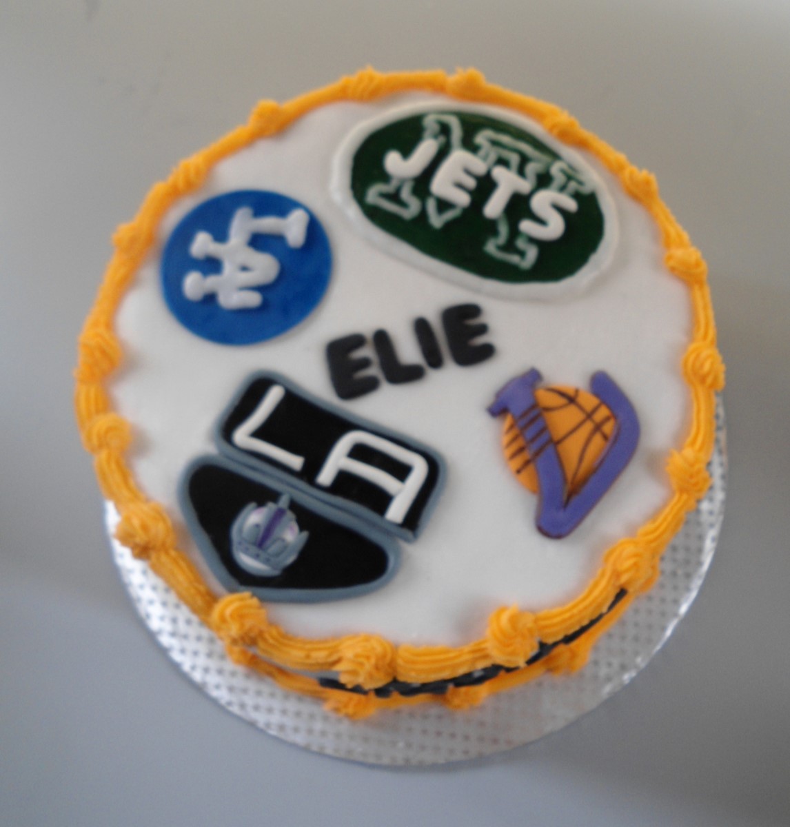 Sports Teams Cake