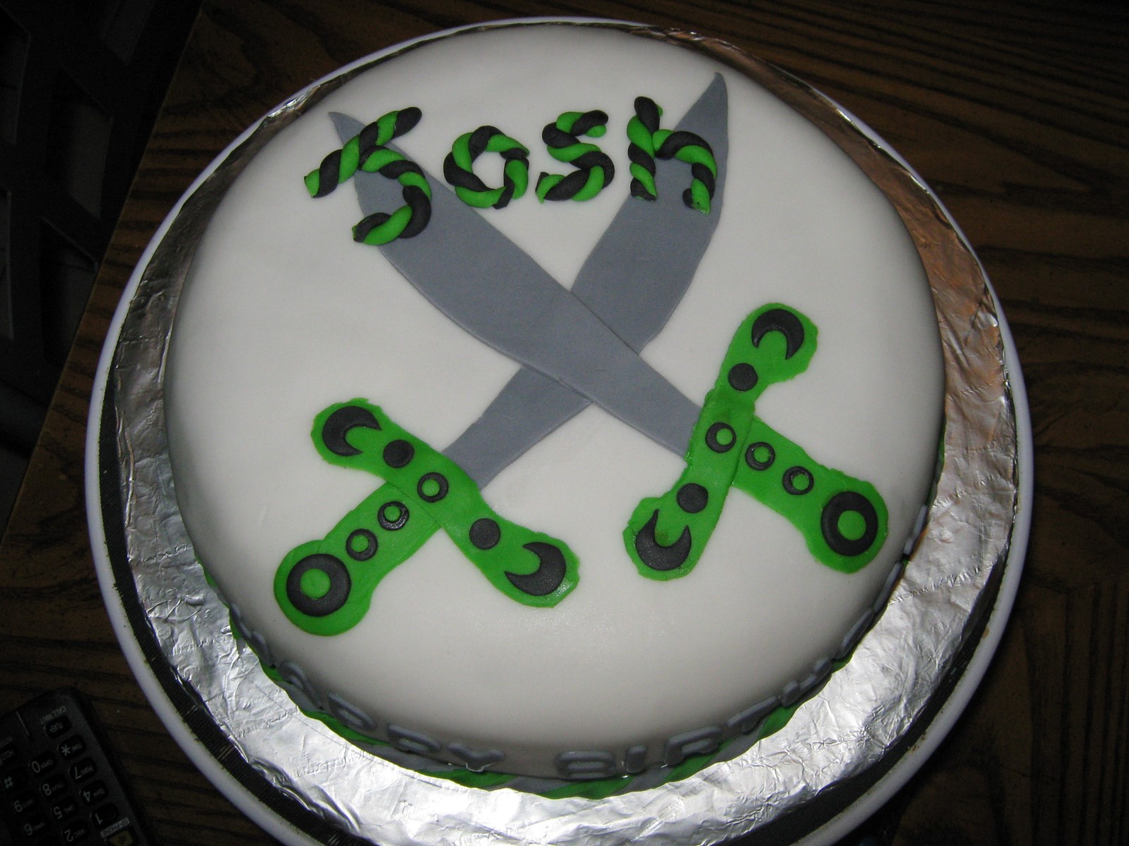Swords Cake